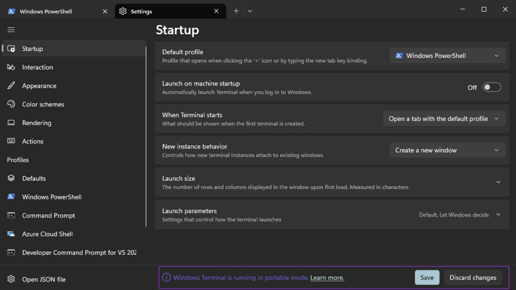 Windows Terminal Portable Mode → Your Terminal Anywhere